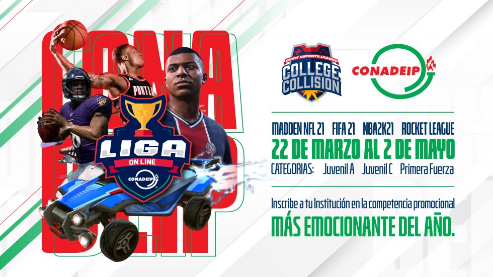 Convocatoria al 1er College Collision- CONADEIP Promocional de e-sports ...